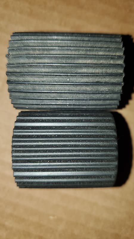 Quik-Lok 2 x rubber end caps bumpers for keyboard X stand - | Reverb