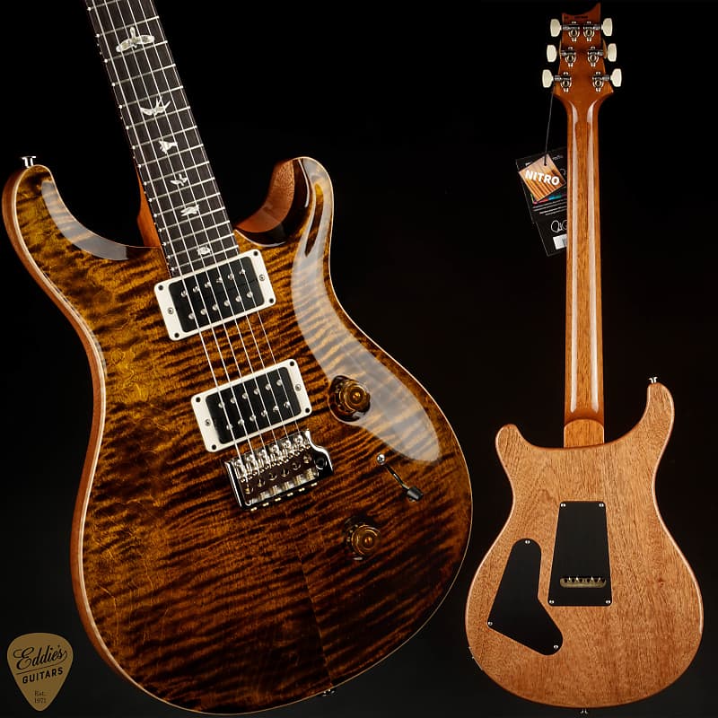 PRS Custom 24 - Yellow Tiger | Reverb