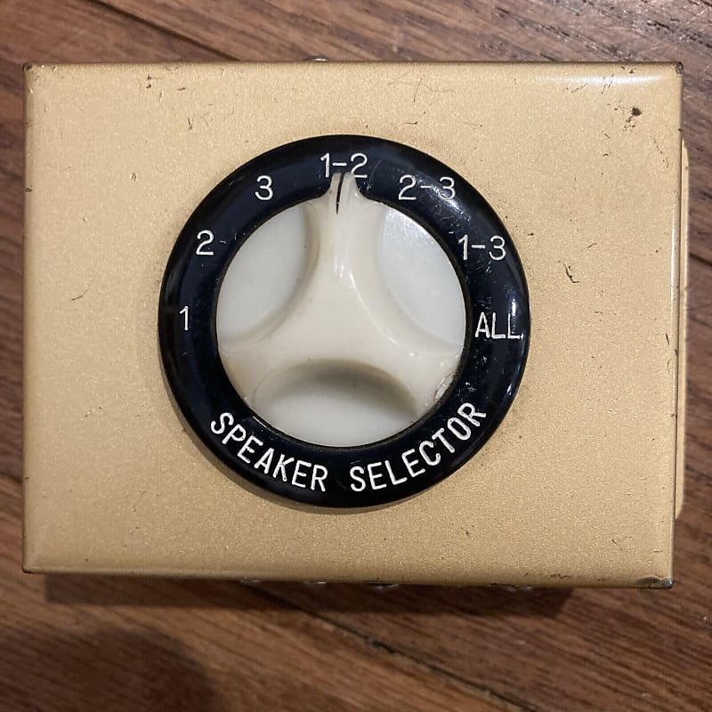 Speaker Selector Box Untested | Reverb