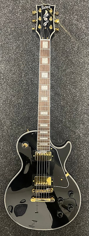 Burny RLC-60 Electric Guitar in Black | Reverb UK