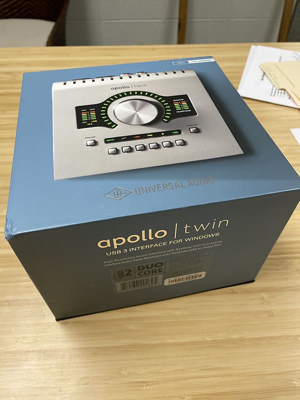 Universal Audio Apollo Twin USB interface for Windows | Reverb