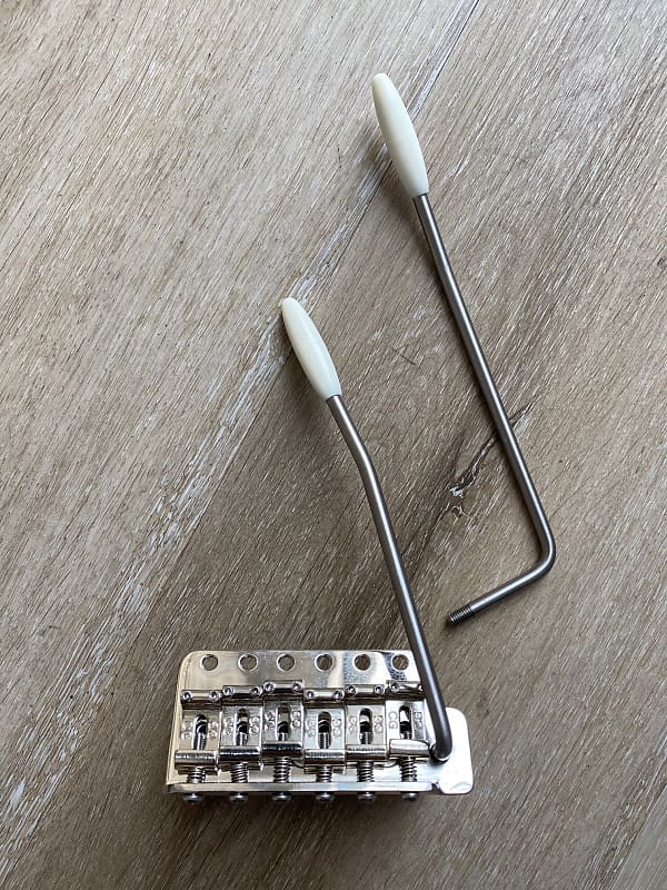 Callaham Vintage S Strat Bridge Nickel with 64' Bar and | Reverb