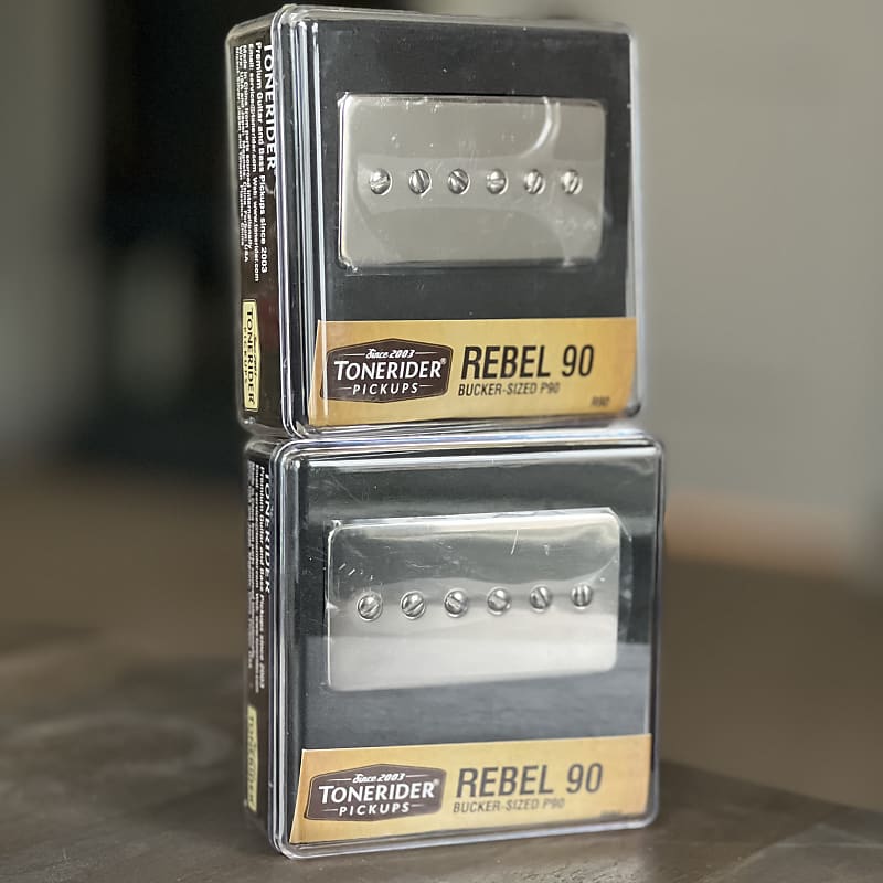 Tonerider Rebel Humbucker Sized p90 Set 2022 - Nickel | Reverb