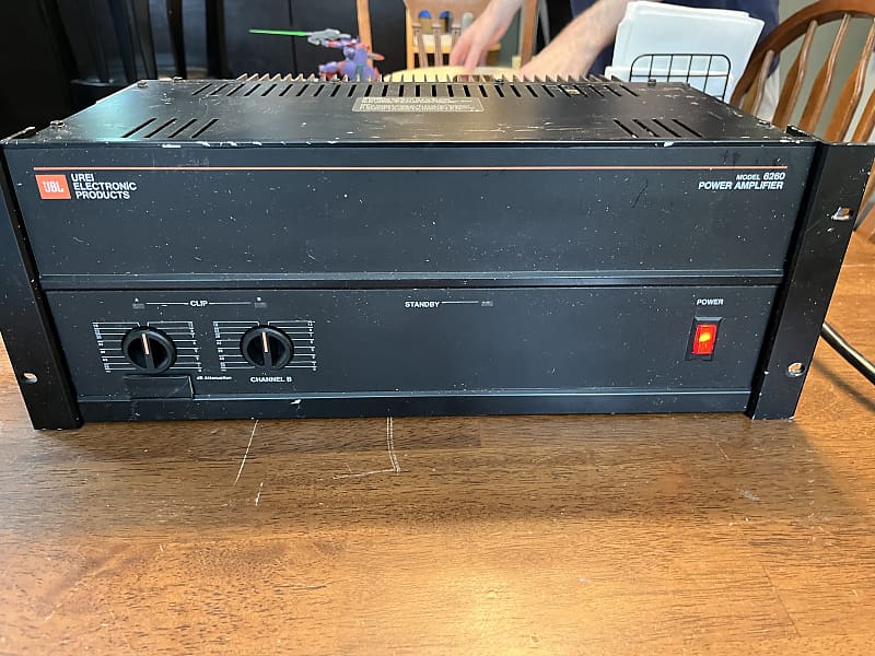 JBL Model 6260 Power Amplifier - Black | Reverb