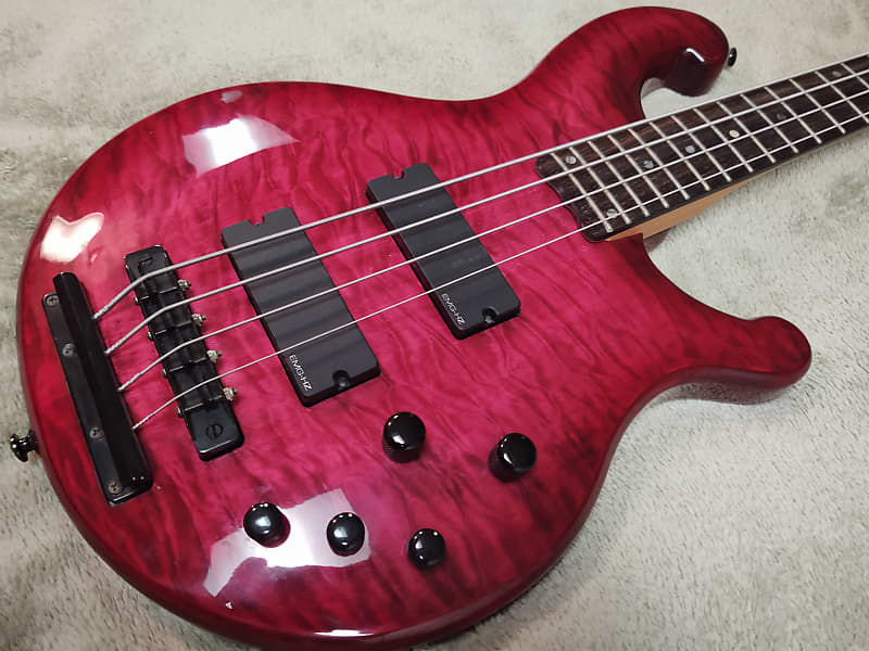 Dean Rhapsody 4 string bass 1998(?) Purple | Reverb