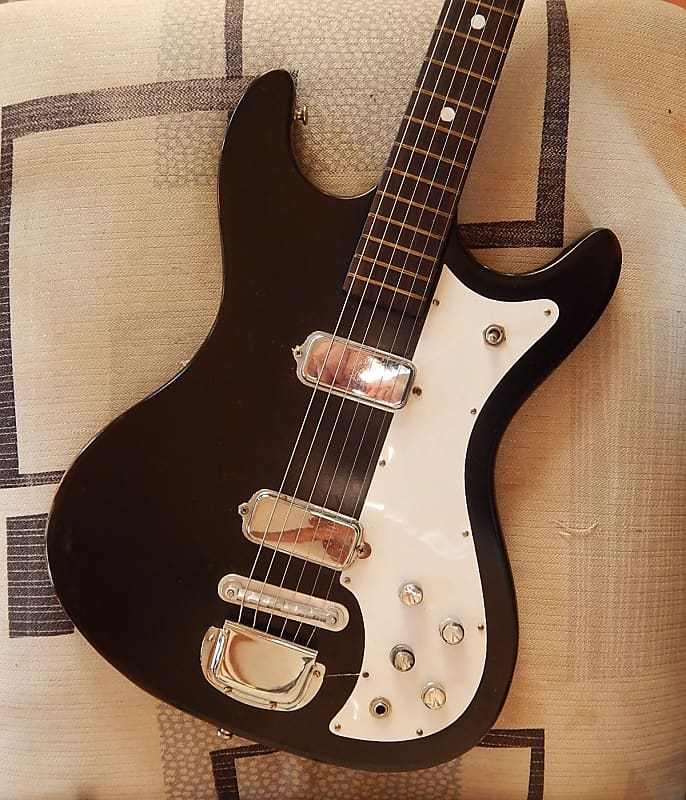 Vintage 1967 Kay True Tone 302 electric Guitar w/orig case | Reverb