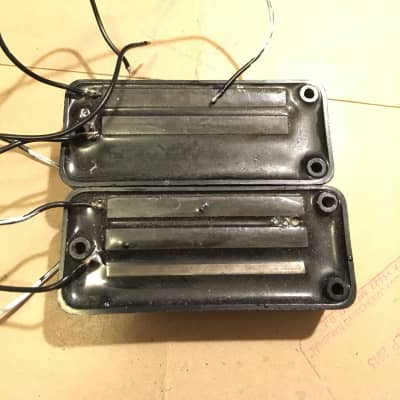 Status Bass Humbucker Pickup Set With Custom Rings | Reverb