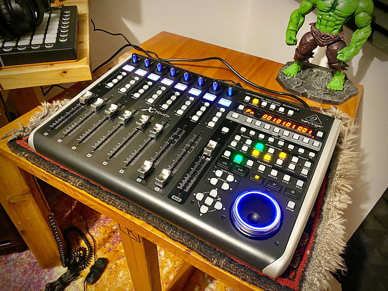 Behringer X-Touch USB Midi Motorized Fader Knob Mixer | Reverb