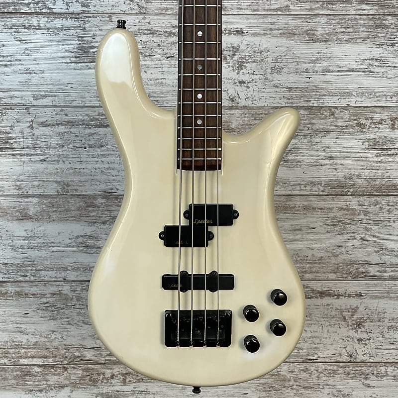 Spector Legend 4 Classic White w/HSC | Reverb