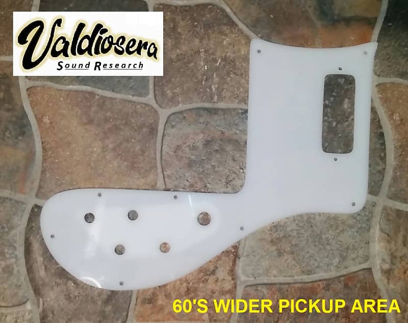 Hand made pickguard on plexiglass to fit on 60s | Reverb Australia