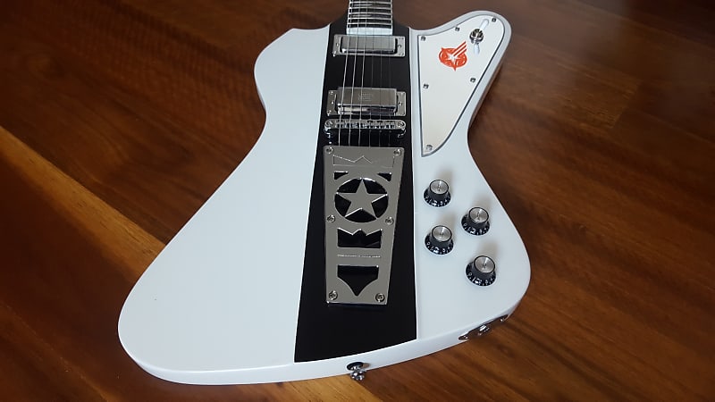 Washburn Paul Stanley KISS PS14 Custom White Orion Starfire | Reverb