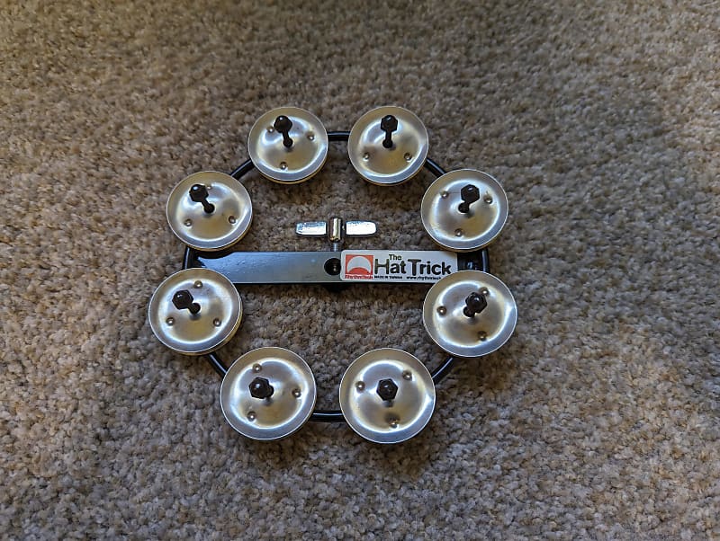 RhythmTech The Hat Trick 2000s - black & chrome | Reverb