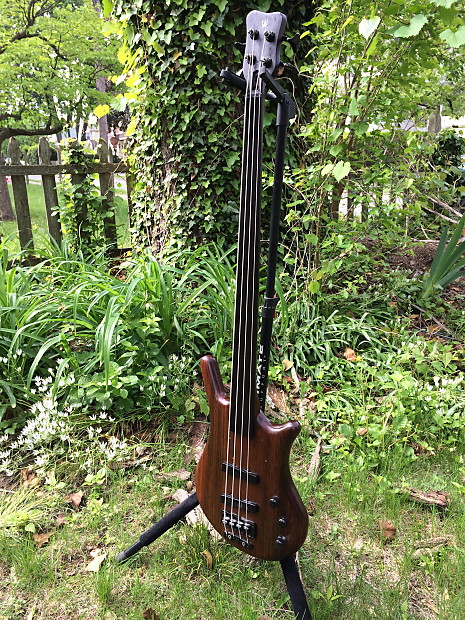Warwick Thumb Bass 4 Fretless 1998 Clear Oil/Lacquer | Reverb