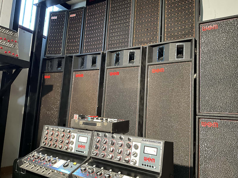 WEM WATKINS P.A SYSTEM COMPLET ULTRA RARE VINTAGE… | Reverb