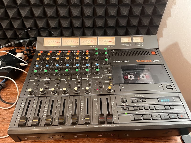 TASCAM Portastudio 246 4-Track Cassette Recorder 1980s - | Reverb
