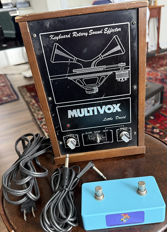 1970's Multivox LD-2 Little David Leslie Simulator with | Reverb