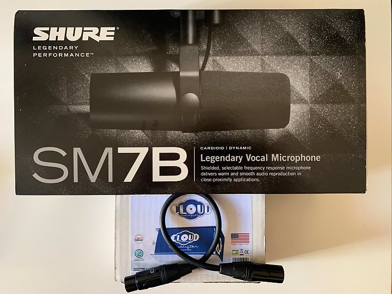 Shure SM7B w/ Cloudlifter | Reverb