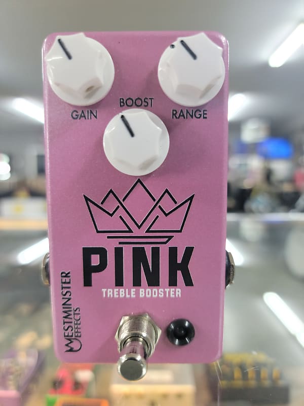 Westminster Effects Pink Treble Booster - Pink | Reverb