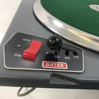 Gates Turntable CB-500 Broadcast Turntable w/ Empire Tonearm | Reverb
