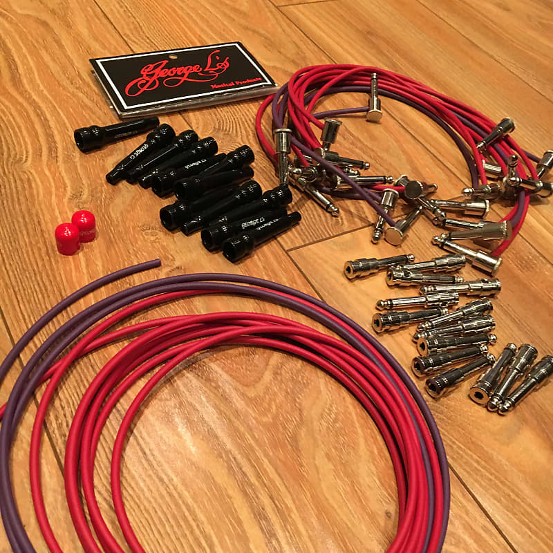 Lot George L’s solderless patch cable kit - approx. 18 ft. of | Reverb