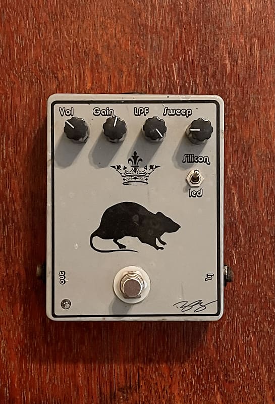 Murphy Hand Built Effects Rat King | LM308 chip | Dual mode | Reverb