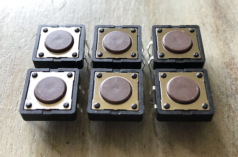 Digitech RP-5 Replacement Foot Switches - SET OF 6 - Internal | Reverb