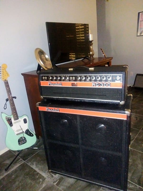 Randall RG-300 1979 Black/Orange | Reverb