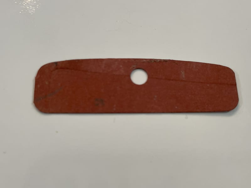 Fender Vintage 1960s 1970s Neck Shim - Red - Stratocaster | Reverb
