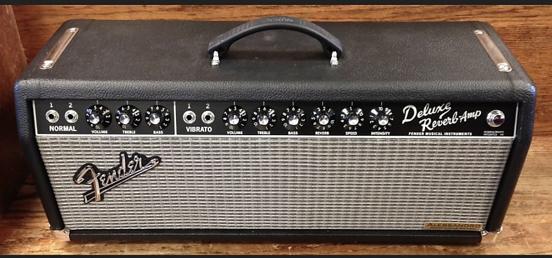 Fender Deluxe Reverb Head - (Alessandro Handwired Serviced) | Reverb