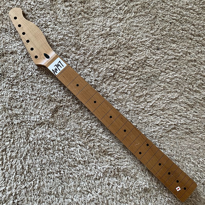 Telecaster Tele Style Guitar Roasted Maple Wood Neck | Reverb