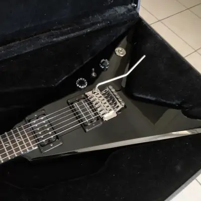Dean Razorback Flying V Gloss Black | Reverb