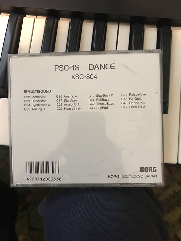 Korg Korg PSC-1S Dance Card (Wavestation SR) VERY RARE!!!! | Reverb