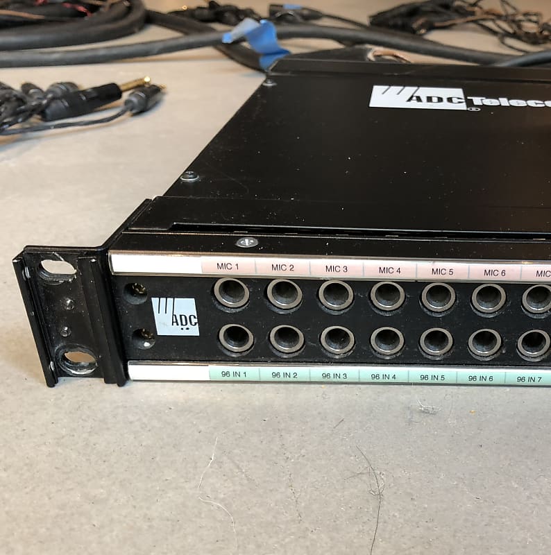 ADC 1RU 2x24 Longframe Audio Patchbay - Punch Down with | Reverb