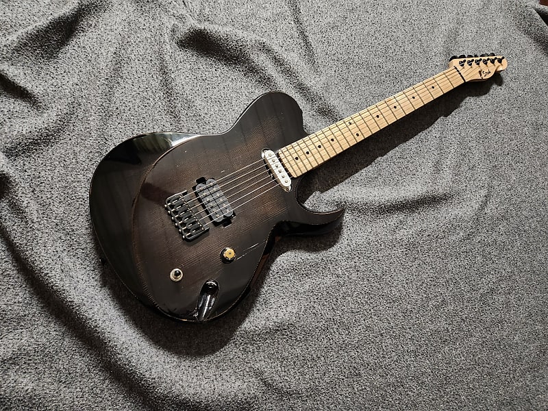 C Stroh Custom Cuatom Single Cut 2022 Nitro Black Burst Relic | Reverb