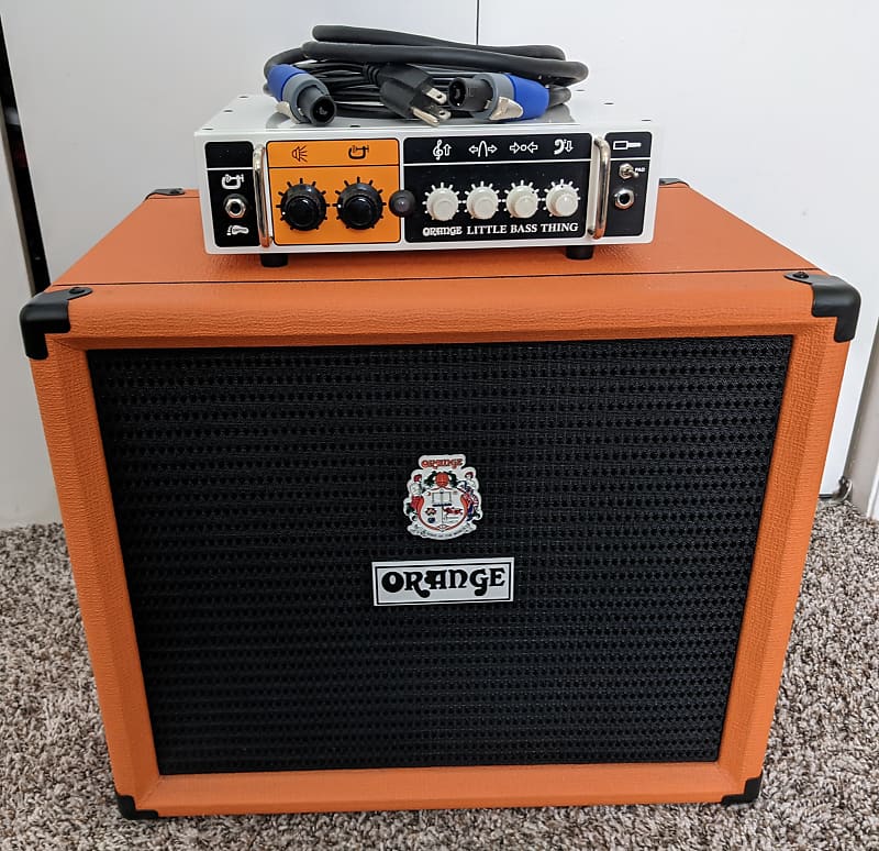 Orange Little Bass Thing head & OBC112 cab | Reverb