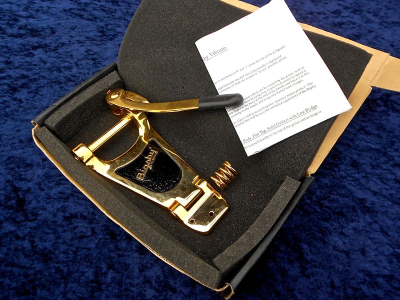 Bigsby B30 - Gold - Guitar Tremolo vibrato - Never Used | Reverb