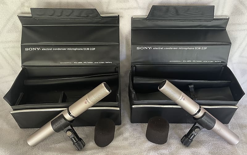 Sony ECM-22P (pair) | Reverb