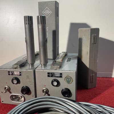 Neumann KM 54 PAIR TUBE MIKROFON VINTAGE GENUINE | Reverb