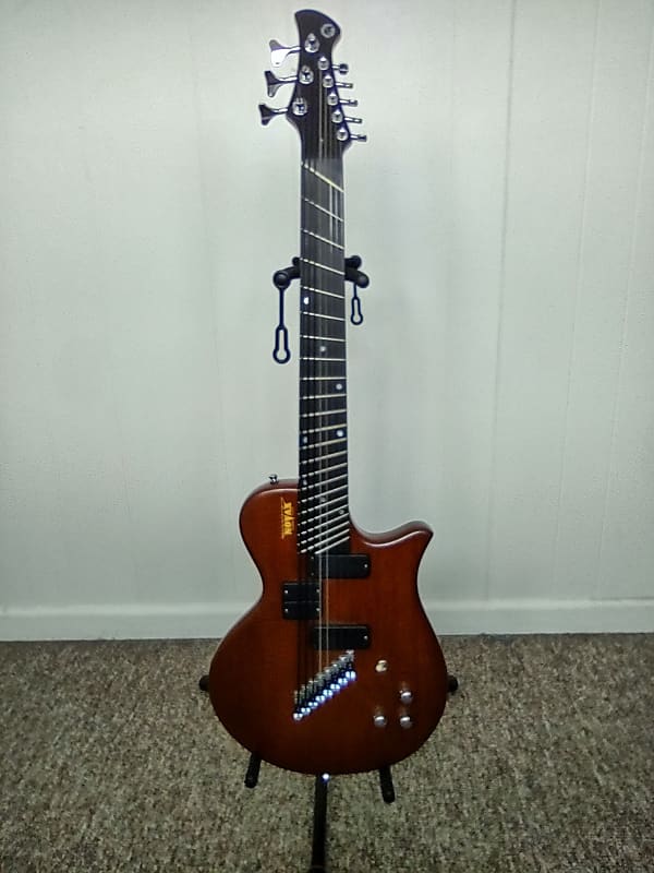 Novax Charlie Hunter 8 string 2017 - Coffee Brown | Reverb