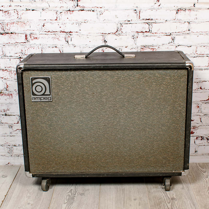 Ampeg - VT-22 - Vintage 2x12" Open Back Extension Guitar Cab, | Reverb