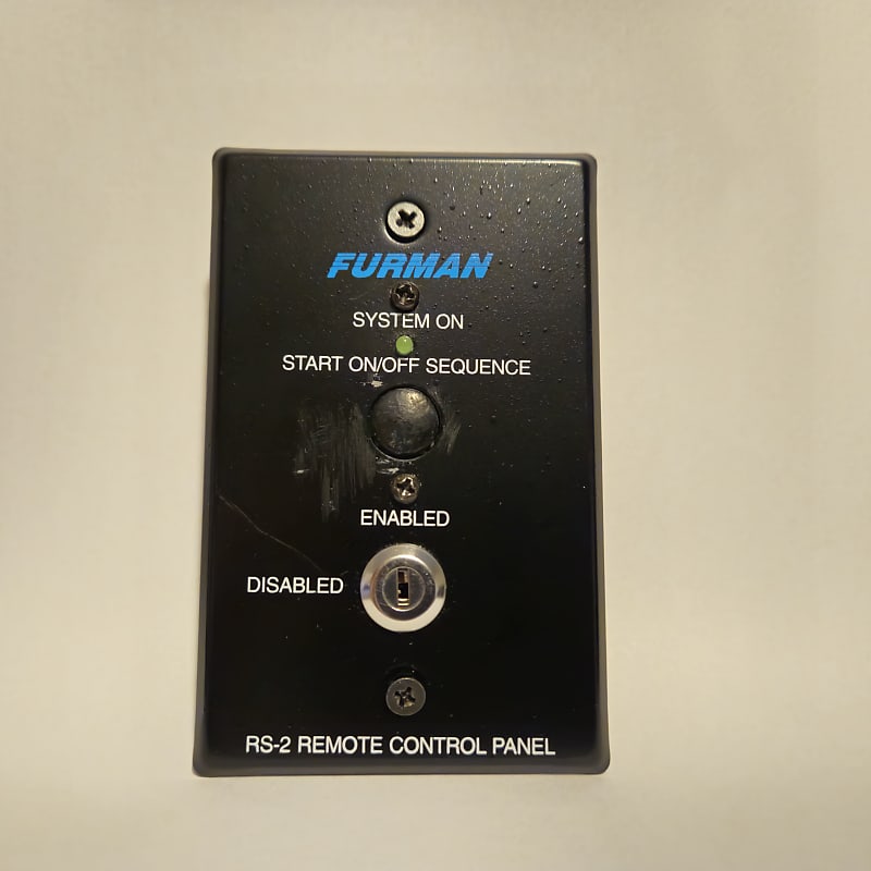 Furman RS-2 Remote Control Panel | Reverb