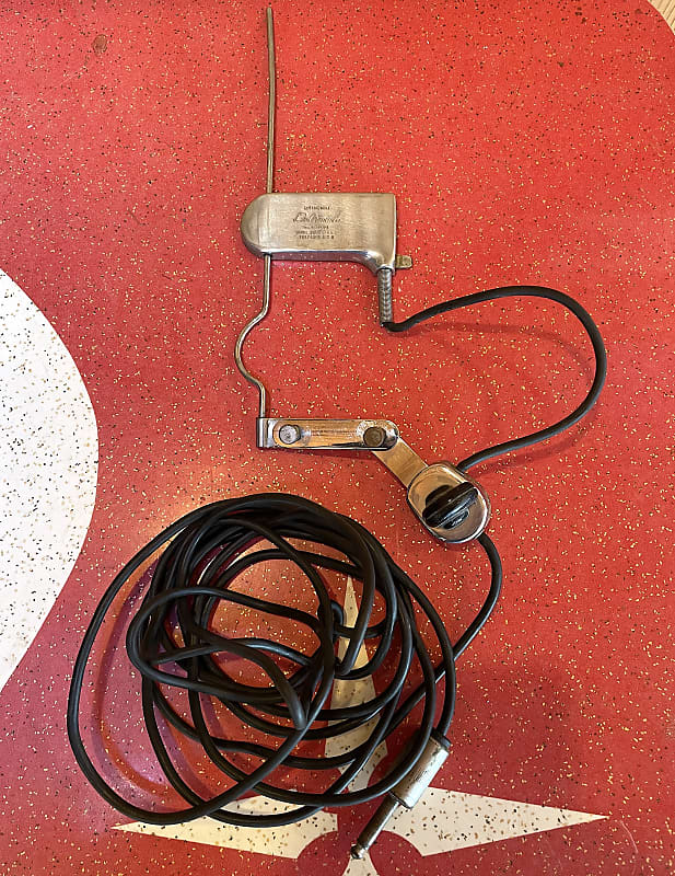 Vintage DeArmond Floating Guitar Mike Pickup Monkey On A | Reverb