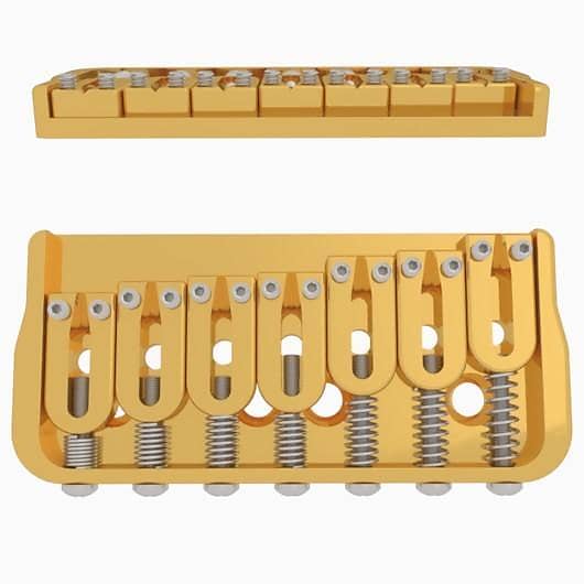 Brandnew hipshot 7 string String Fixed .125 Guitar Bridge | Reverb