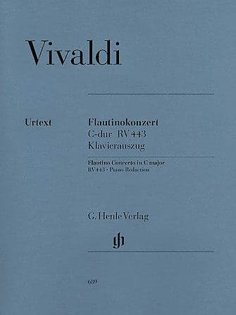 Antonio Vivaldi Concerto For Flautino Recorder Flute And | Reverb