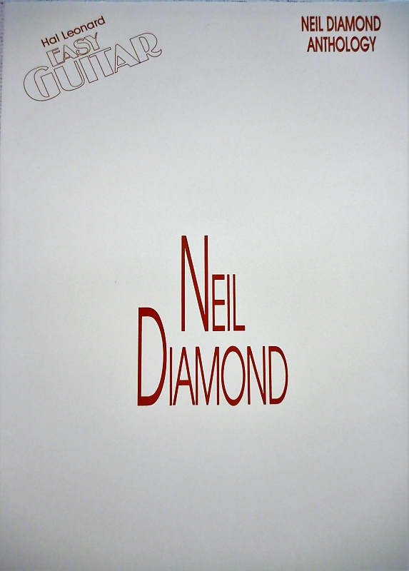Neil Diamond Anthology Easy Guitar Book | Reverb