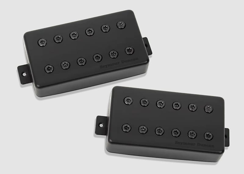 Seymour Duncan Mark Holcomb Scarlet & Scourge Set Matte Black | Reverb