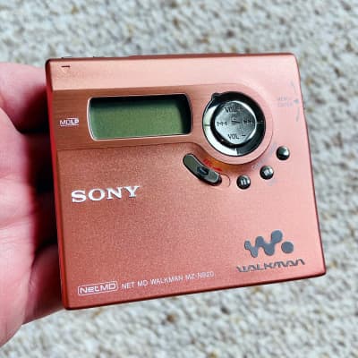 Sony MZ-N920 Walkman MiniDisc Player, Beautiful Metal Orange | Reverb