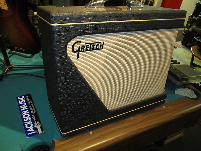 Gretsch Model 6163 Tube Amp With Tremolo And Cover 1960s | Reverb