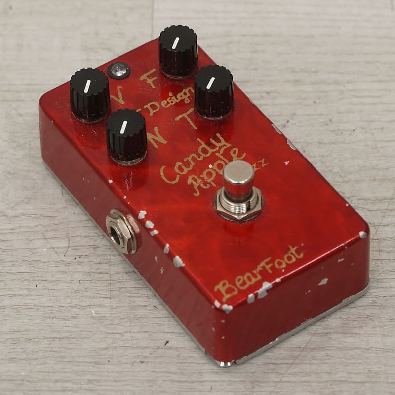 Used Bearfoot FX Candy Apple Fuzz Pedal | Reverb