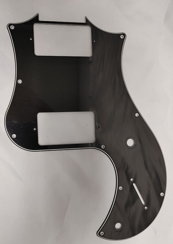 PRS Pickguard for S2 Standard 22 3-Ply Black w/Screws | Reverb